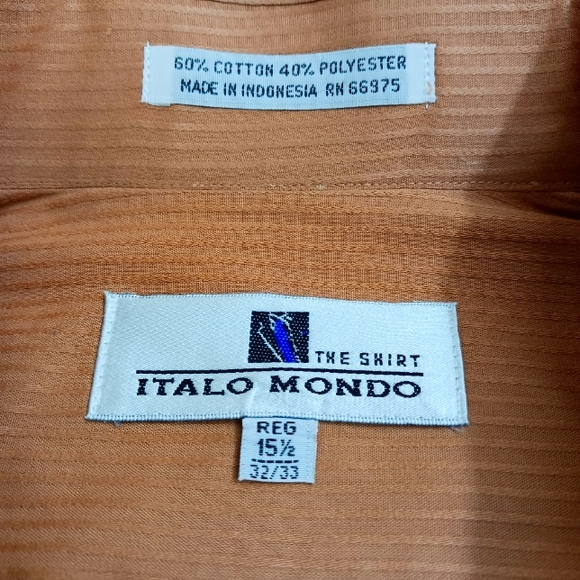 Italo Mondo | Shirts | Italo Mondo Mens Dress Shirt 55 | Poshmark